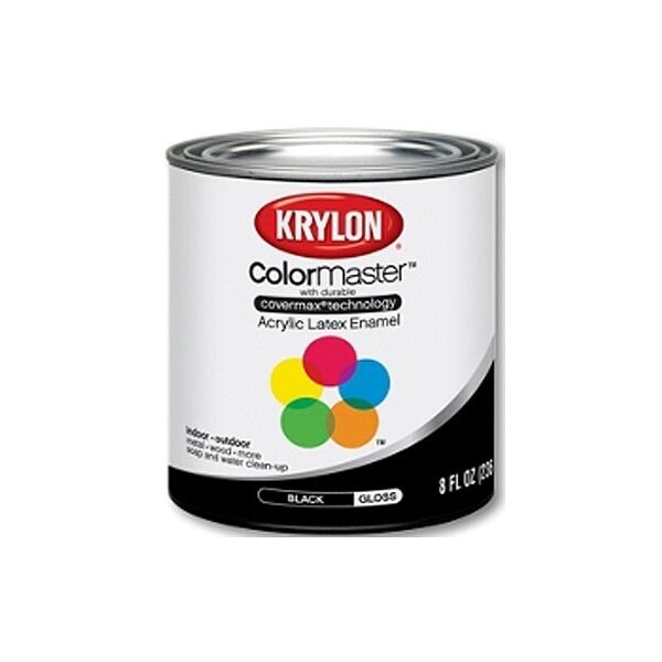 Krylon 1 QT BANNER RED HIGH GLOSS LATEX ENAMEL KDQ5102 | Zoro