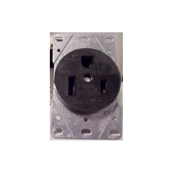 Cooper Wiring 50A 250V RECEPT FLUSH MOUNT 5709N | Zoro