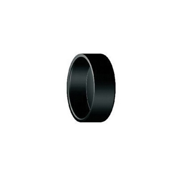 Lesso America Lesso Pipe Cap, 4 in, Hub, ABS, Black LN116-040 | Zoro