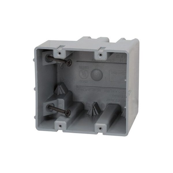 Madison Electric Products. Electrical Box, 38 cu in, Device Box Type, 2 ...