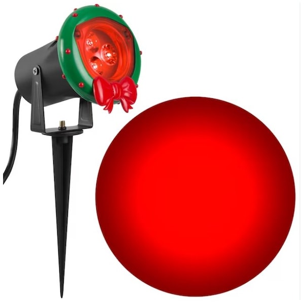 Gemmy Industries Red Out Led Spotlight 116104 | Zoro