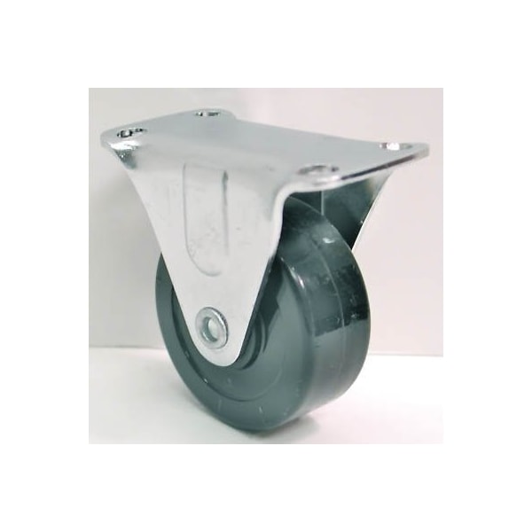 Jacob Holtz 2 in. Swivel Plate Utility Caster With Brake 100 Lbs Load ...