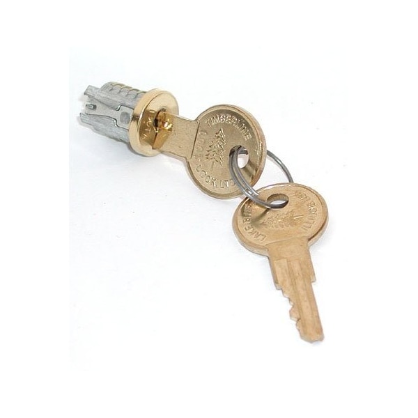 Compx Timberline Timberline Lock Plug Brass Keyed Alike Key Number 101 ...
