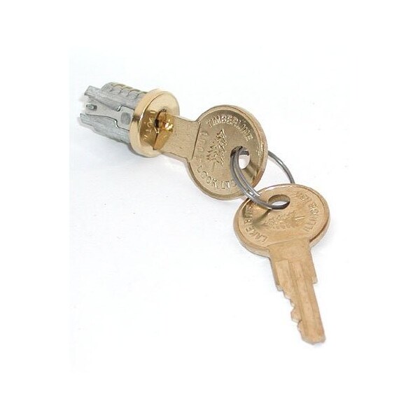 Compx Timberline Timberline Lock Plug Brass Keyed Alike Key Number 107 ...