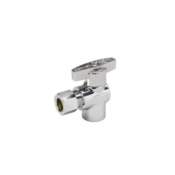 B & K ProLine Ball Valve, 3/8 in Connection, Compression x FIP, Quarter ...