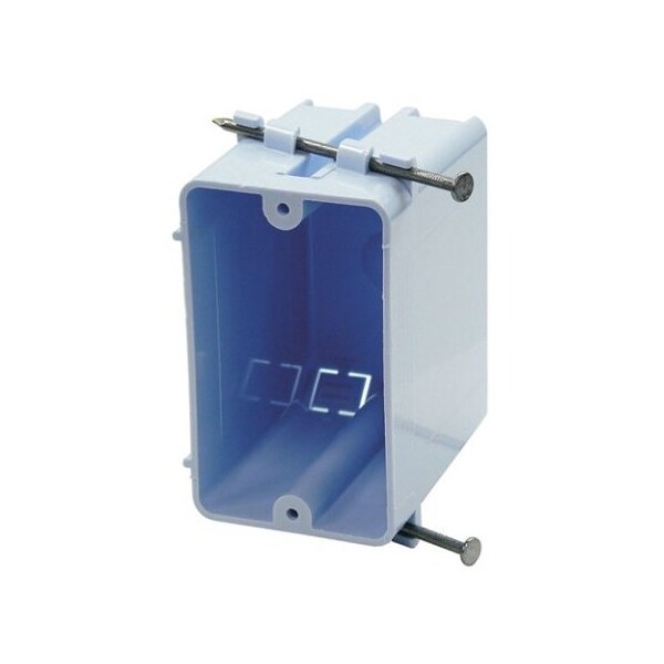 Cantex Electrical Box, 23 cu in, Switch Box Type, 1 Gang EZ23SNWV | Zoro