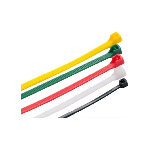 Gb Electrical ASSORTED CABLE TIES 500/CANISTER 50398 | Zoro