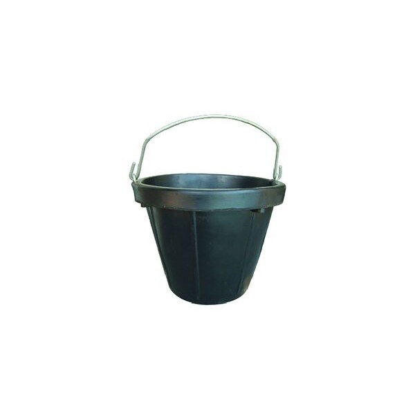 Tuff Stuff Rb-Br10 10 Qt Rubber Rnd Bucket SP-BLKWSP090 | Zoro