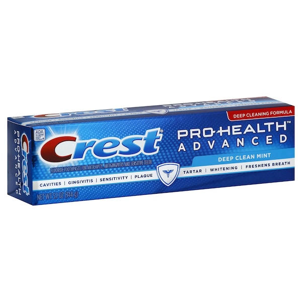Crest Pro Health Advanced Deep Clean Mint Toothpaste 483486 | Zoro