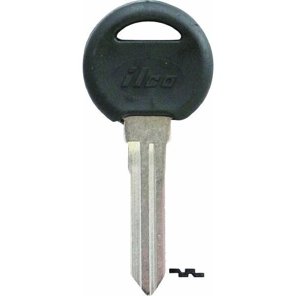 Kaba Ilco Key Blanks Plast/Head Ilco Maz MZ13-P | Zoro