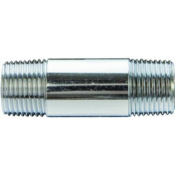 Watts Red Brass Chrome Nipple LFACP-839 | Zoro