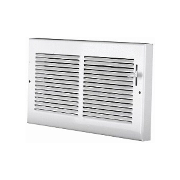 Greystone Home Prod AB3BRWH106 GRILLE BASEBOARD REGISTER 10X6 Phased ...