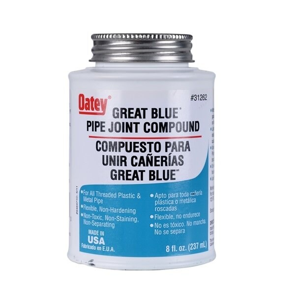 Oatey Compound 4-Oz Great Blue Pipe 31261 | Zoro