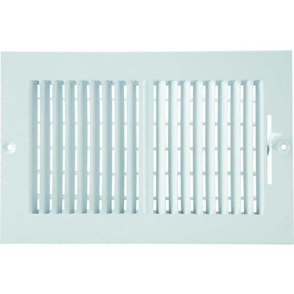 Do It Best Ceiling Or Sidewall Diffuser 2SW1006WH-B | Zoro