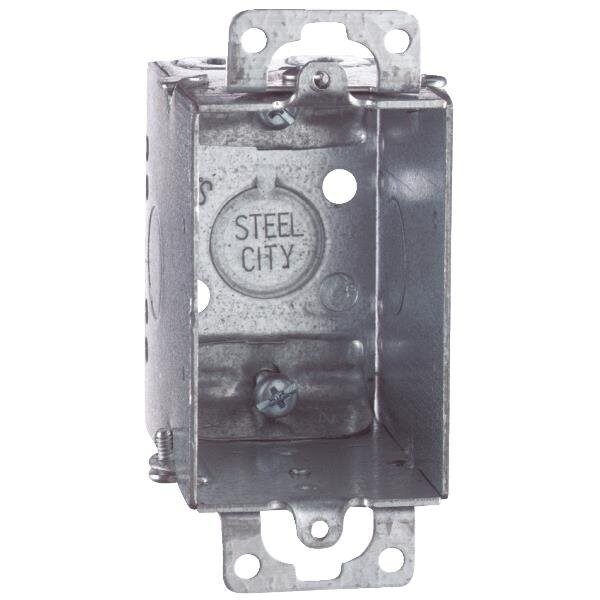 Worldwide Sourcing Electrical Box, Gang Box Type, 4 Gangs, Rectangular ...