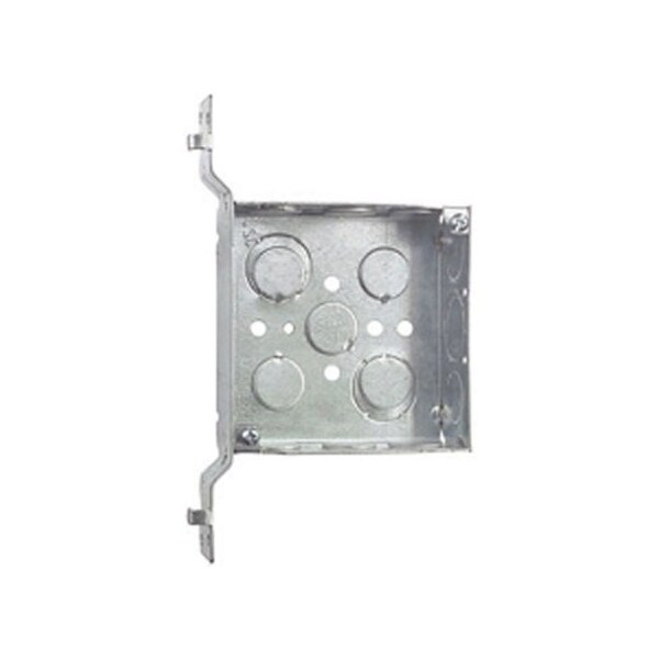 Steel City Electrical Box, 21 cu in, Square Box Type, Steel, Square ...