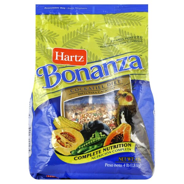 Hartz Bonanza Cockatiel Gourmet Diet Bird Food 312134 | Zoro