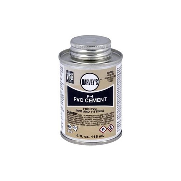 Wm H Harvey Co 24 CEMENT 1/2PT PVC 018110 | Zoro