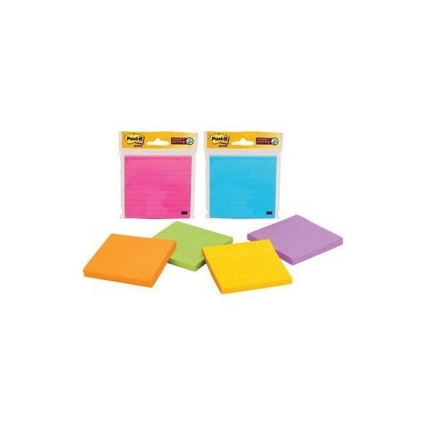 Post-It Post It Super Sticky Notes 4X4 4490-SSMX | Zoro