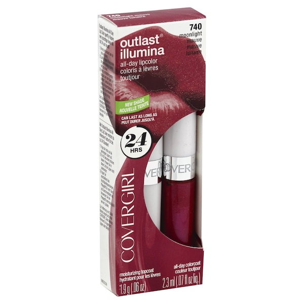 Covergirl Outlast All Day Lipcolor 740 Moonlight Mauve 1 Kit 550426 | Zoro