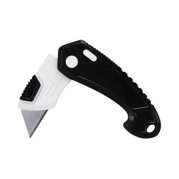 Warner Tool Warner Folding & Locking Plastic Utility Knife, w/ 6 Blades ...