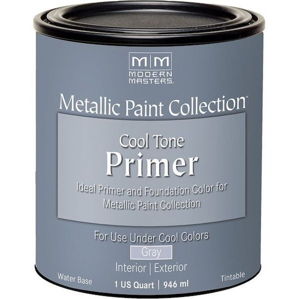 Rust-Oleum Modern Masters Qt Metallic Cool Tone Primer 337170 | Zoro