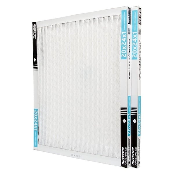 Duststop Air Filters Duststop Air Filter, 24 in L, 20 in W, 8 MERV DP ...
