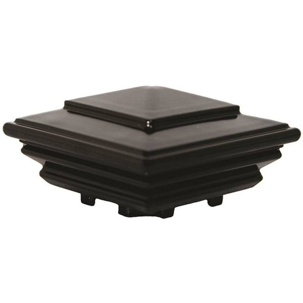 Regal Ideas Railing Post Cap Tower Black DPC-T-BL | Zoro