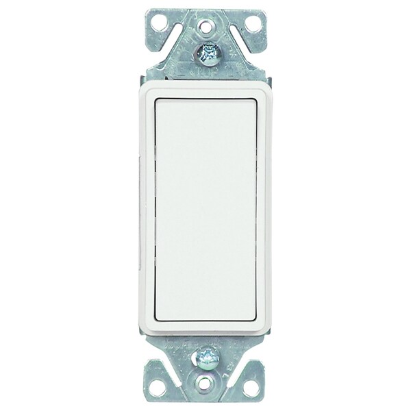 Cooper Industries C White Sp Switch Deco 7501W-C | Zoro