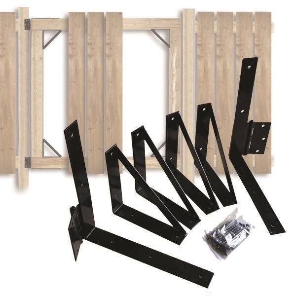 Pylex Simple Gate Kit Black 11050 | Zoro