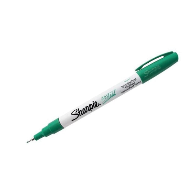 Sharpie Paint Marker Extra Fine Point Green SA35529 | Zoro