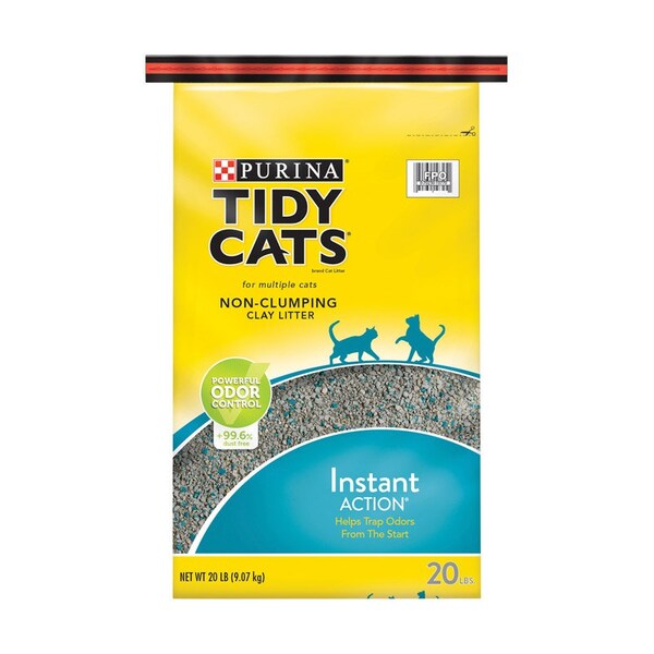 Tidy Cat Tidy Cats Instant Action 70230 Cat Litter, 20 Lb Capacity ...
