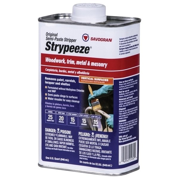 Savogran Co PAINT STRIPPER QT STRYPEEZE DCM FREE 01232 | Zoro