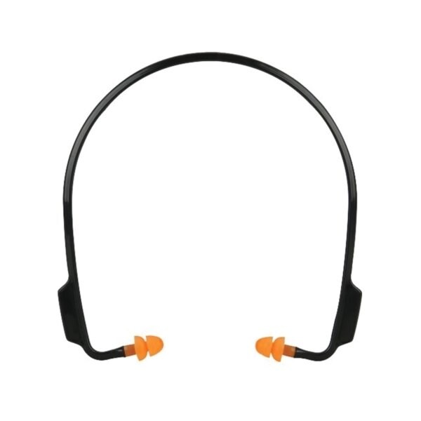 Safety Works MSA Ear Plugs, 23 dB NRR, Silicone Rubber Ear Plug, 3 ft L ...