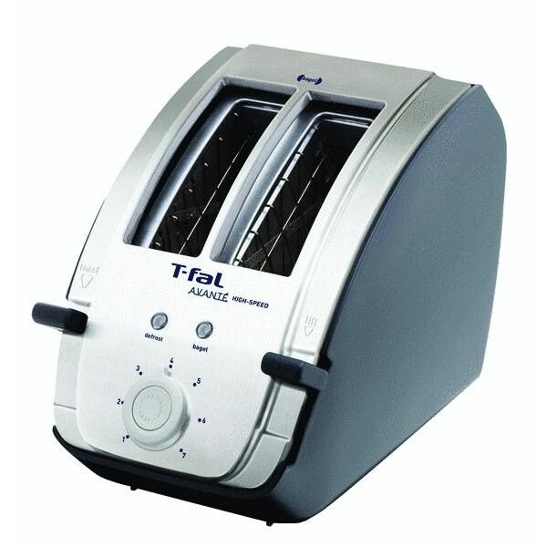 T-Fal Stainless 2-Slice Toaster TT7061002A | Zoro