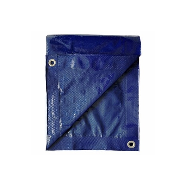 Hangzhou Ruiyu Industrial 6 ft x 8 ft Tarp, Blue KT-MT0608B | Zoro