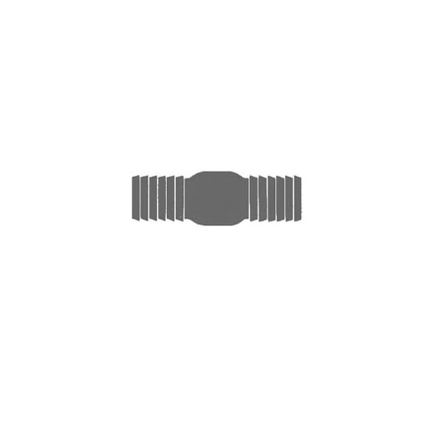 Simmons Mfg Co ICS-2 STEEL COUPLING 1/2IN ICS50 | Zoro