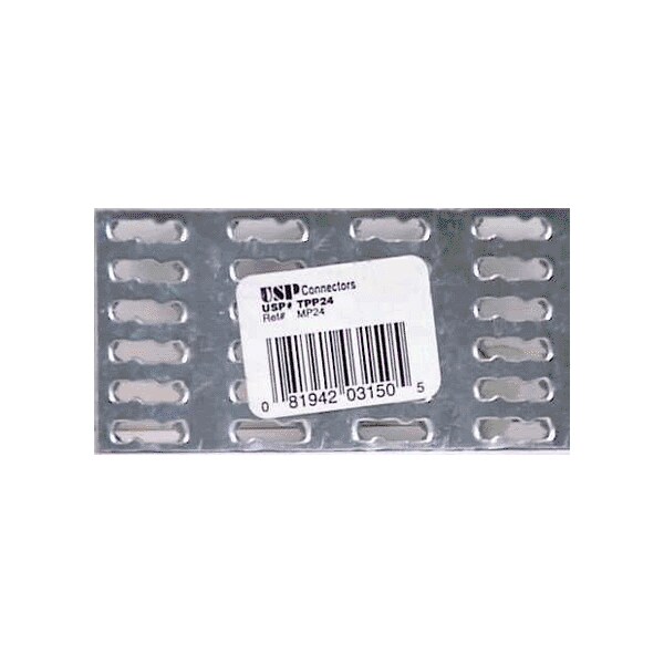 Usp Structural Connector Plates 2X4 Pronged Mending 120 TPP24 | Zoro