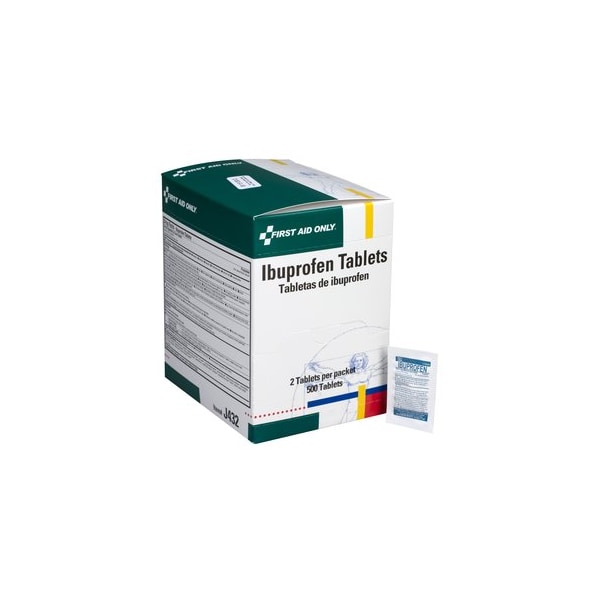 First Aid Only J432 Ibuprofen, 500PK HV280380254 | Zoro