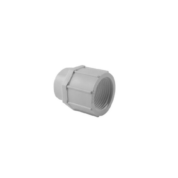 Genova Lasco 435102Bc Pipe Adapter, 3/4 X 1 In, Slip X Fip, Pvc, Sch 40 ...