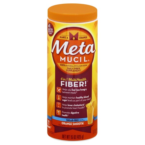 Metamucil Orange Smooth 15Z 553077 | Zoro