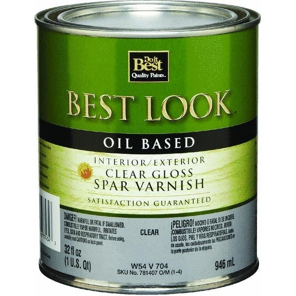 Sherwin-Williams Best Look Spar Varnish W54V00704-44 | Zoro
