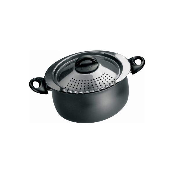 Bialetti 5QT BLK Pasta Pot 07265 | Zoro