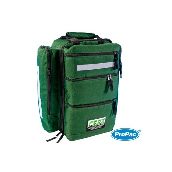 Propac SDD STYLE BACKPACK GREEN WITH CERT EMBROIDERY D2018BP-GREEN-CERT ...