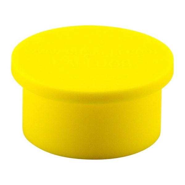 Caplugs CAP YELLOW LDPE, 200PK AS138-47A | Zoro
