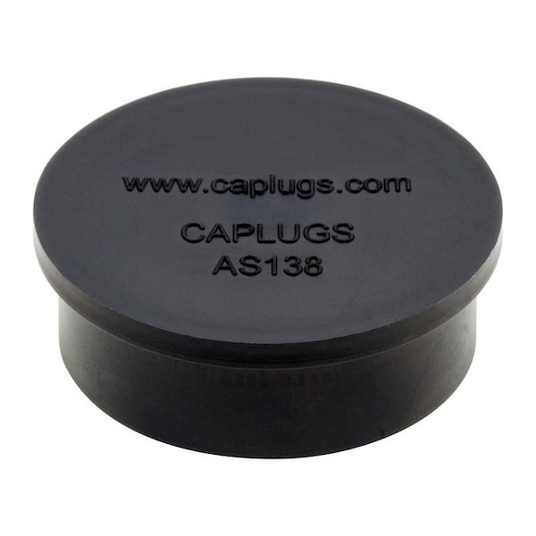 Caplugs CAP BLACK LDPE COND, 500PK AS138-45C | Zoro
