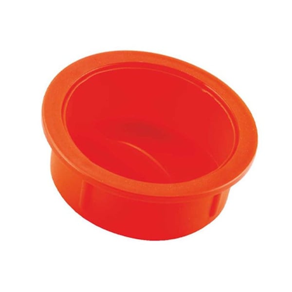 Caplugs 1 1/4 SOCKET WELD PLUG RED LDPE MINI, 500PK SWLD-1250 | Zoro