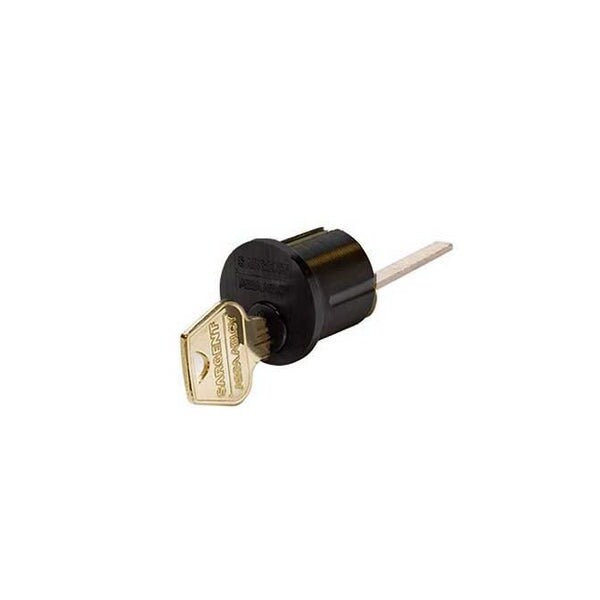 Sargent 34 LA BSP Rim Cylinder - LA Keyway, KD, 2 Change Keys, BSP ...