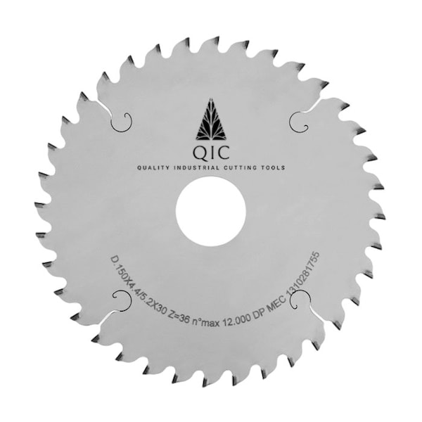Qic Tools 80mm Diamond Conical Scoring Blade PCD 3.0-4.0 Spacing DSB ...