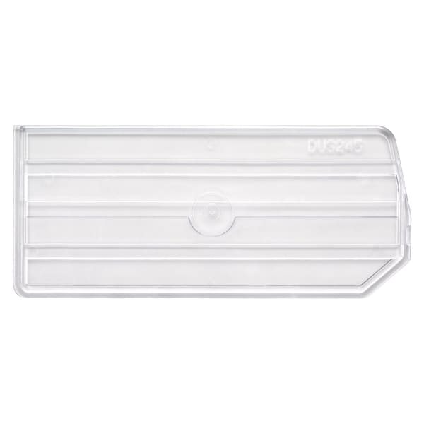 Quantum Storage Systems Divider for Qus245, Clear, 6 PK DUS245CL | Zoro